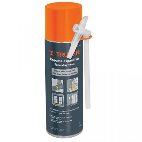 Espuma Expansiva Poliuretano 300 Ml Truper 10919