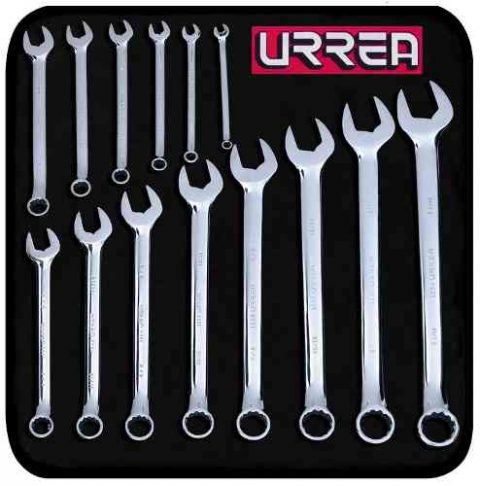 ⚡ Urrea 1200d Juego De 14 Llaves Mixtas