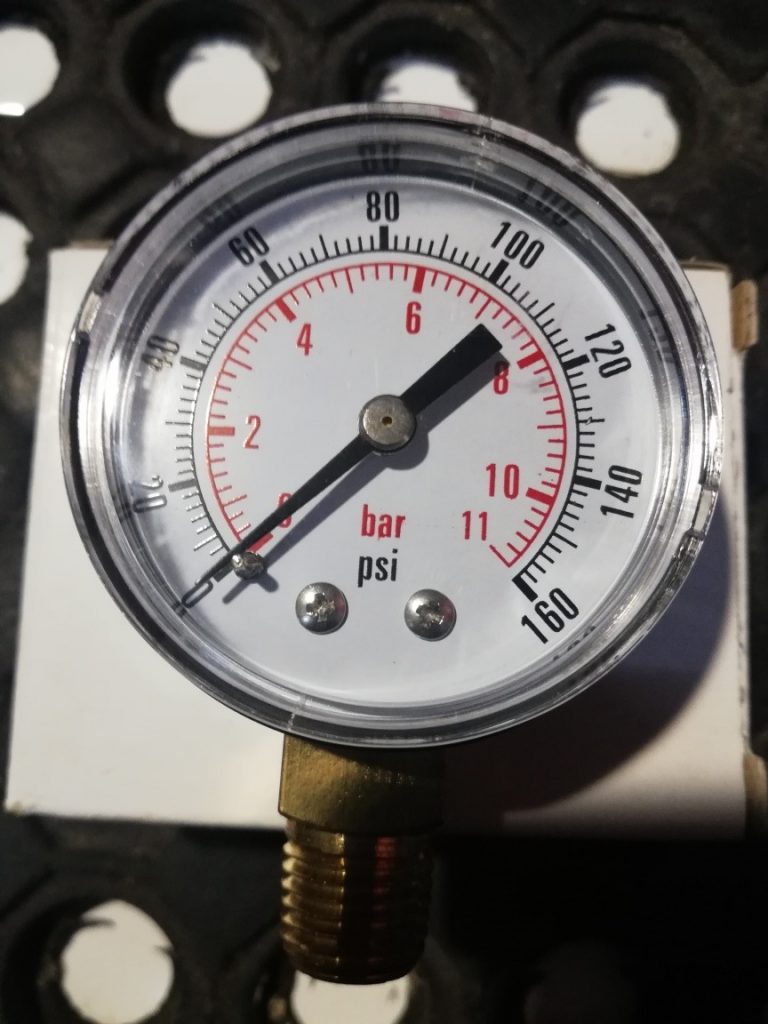 ⚡ Manómetro Alta Presión Reloj