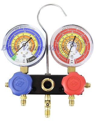 Manómetro Mastercool Aluminium R12-isobutane Gauge