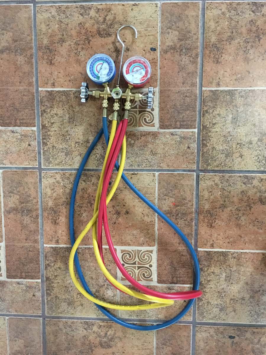 ⭐ Manómetros Manifold Con Mirilla Refrigeración Y Aire Acondic