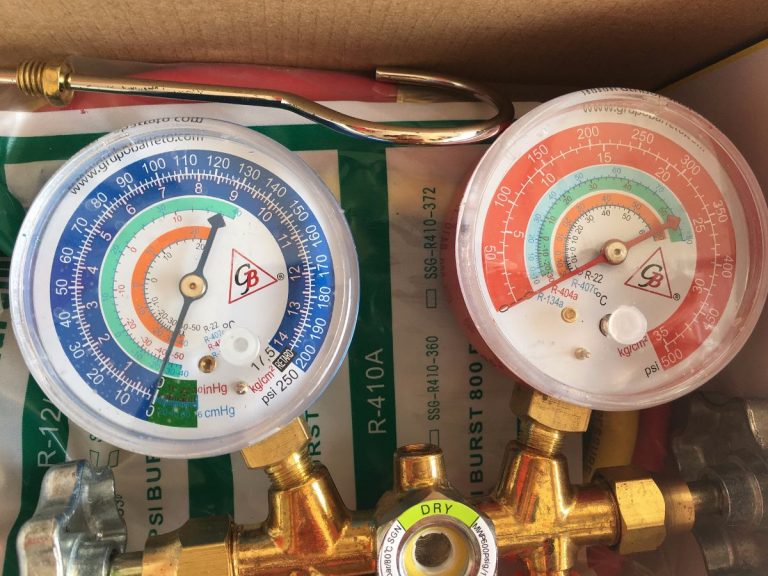 ⭐ Manómetros Manifold Con Mirilla Refrigeración Y Aire Acondic