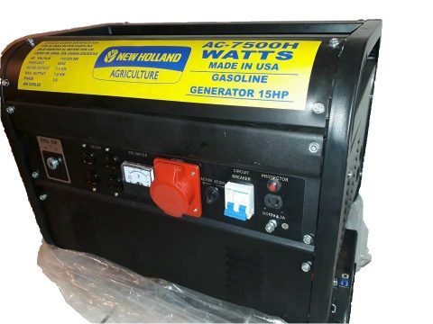 Generador De Corriente New Holland Ac-7500h Watts Gasolin A1