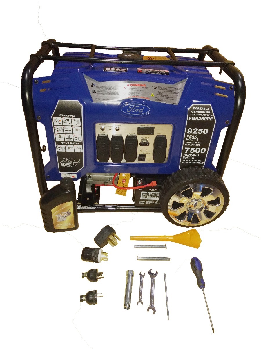 Generador Eléctrico/planta De Luz Ford, 9250w, 15hp